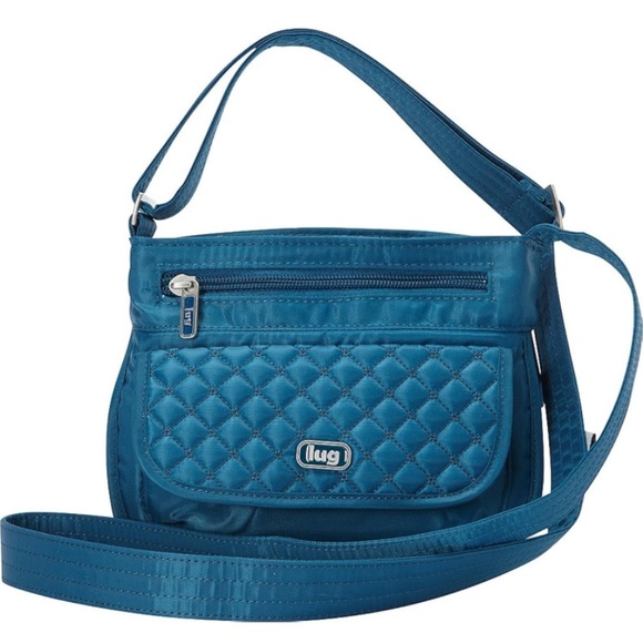 lug | Bags | Lug Sway Mini Crossbody Bag In Ocean Blue Nwot | Poshmark